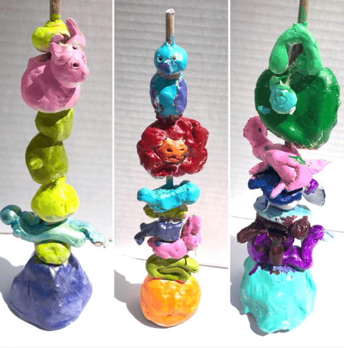 Skewer Sculpture K-2 Half-Day and Full Day options - One River School ...